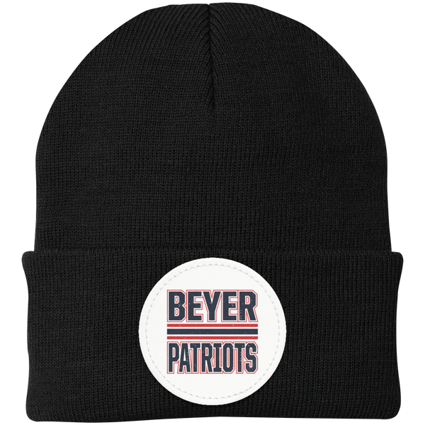 Fred C. Beyer HS-CP90 Knit Cap - Circle Patch - SpiritHero.com