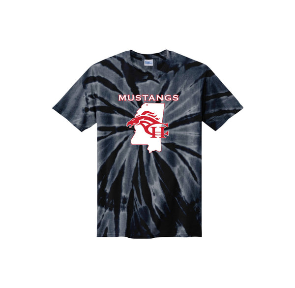 Center Hill Elementary-Youth Unisex Tie-Dye Shirt On-Demand Map Logo ...