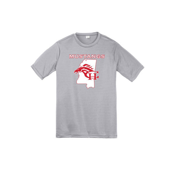 Center Hill Elementary-Youth Unisex Dri-Fit Shirt On-Demand Map Logo ...