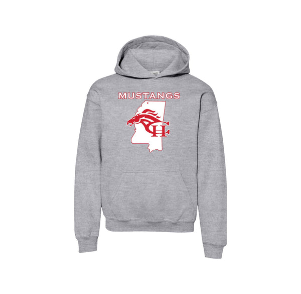 Center Hill Elementary-Youth Unisex Hoodie On-Demand Map Logo ...