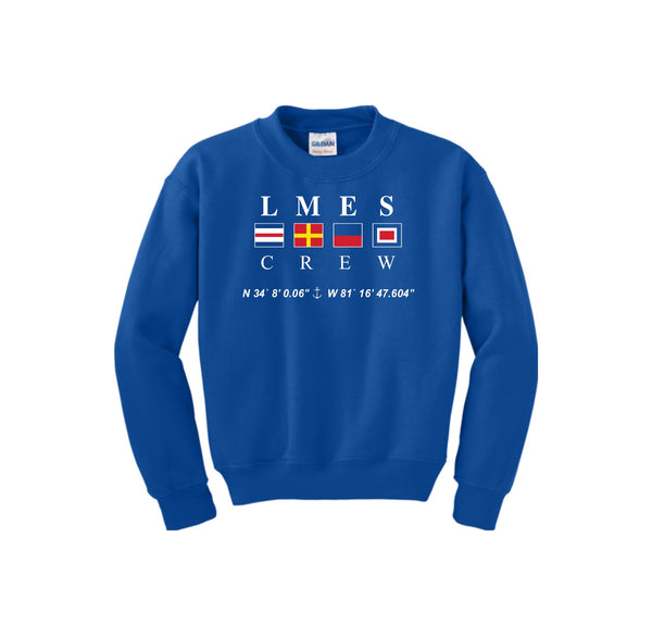 LMES Winter 2025-Youth Unisex Crewneck Sweatshirt On-Demand Flag Logo ...