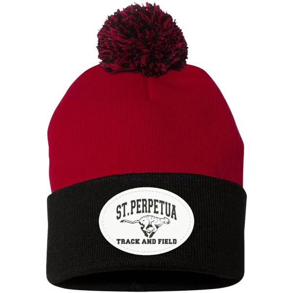 St. Perpetua CYO Track and Field 2025 On-Demand-SP15 Pom Pom Knit Cap ...