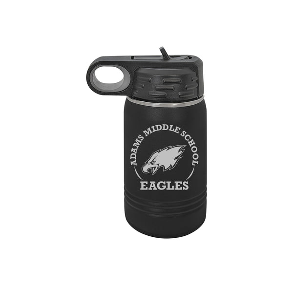 Adams Middle School Spirit Wear 2025 On-Demand-12oz Stainless Steel Wa ...