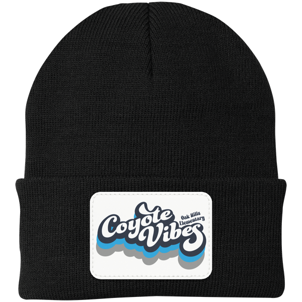 Oak Hills-CP90 Knit Cap - Rectangle Patch - SpiritHero.com