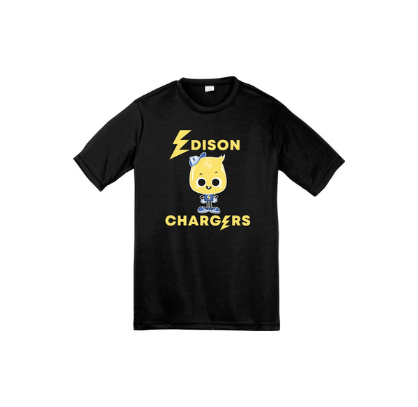 Thomas Edison-Youth Unisex Dri-Fit Shirt On-Demand - SpiritHero.com