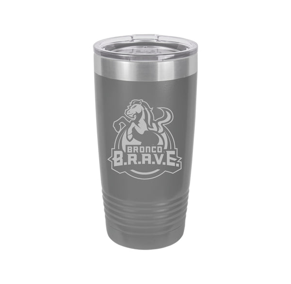 Brookvale Elementary Spirit Wear On-Demand-20oz Stainless Steel Tumble ...