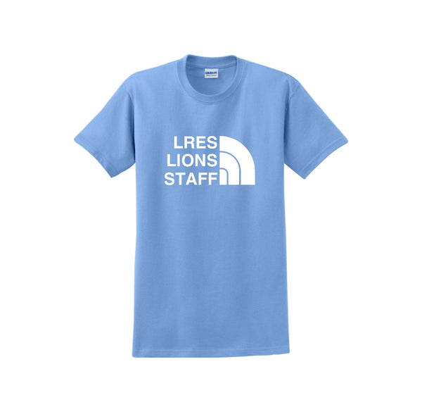 LRES Staff-Adult Gildan Unisex T-Shirt On-Demand White Parent Logo ...