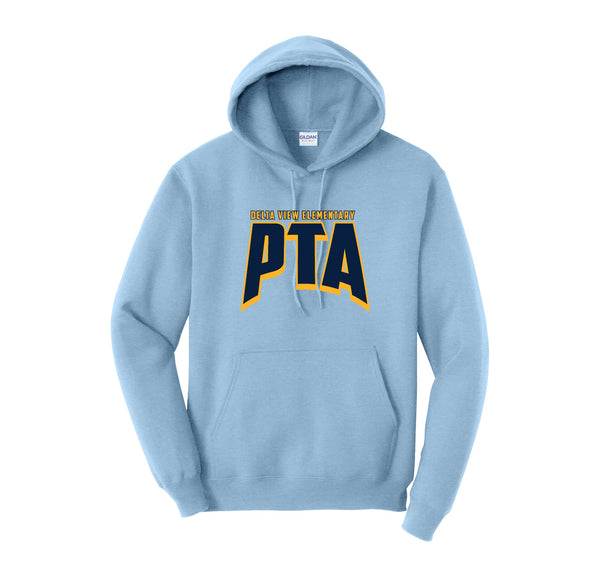 Delta View Elementary-Adult Gildan Unisex Hoodie On-Demand PTA Logo ...