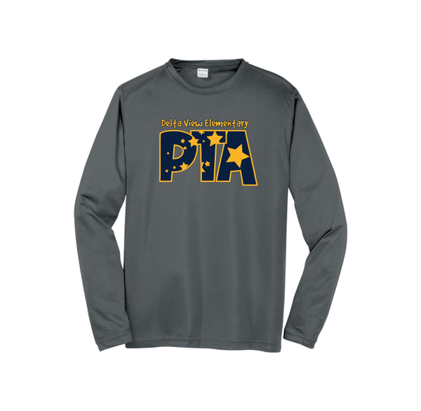 Delta View Elementary-Adult Unisex Sport-Tek Dri-Fit Long Sleeve Tee O ...