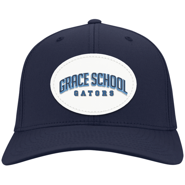 Grace School-CP80 Twill Cap - Oval Patch - SpiritHero.com