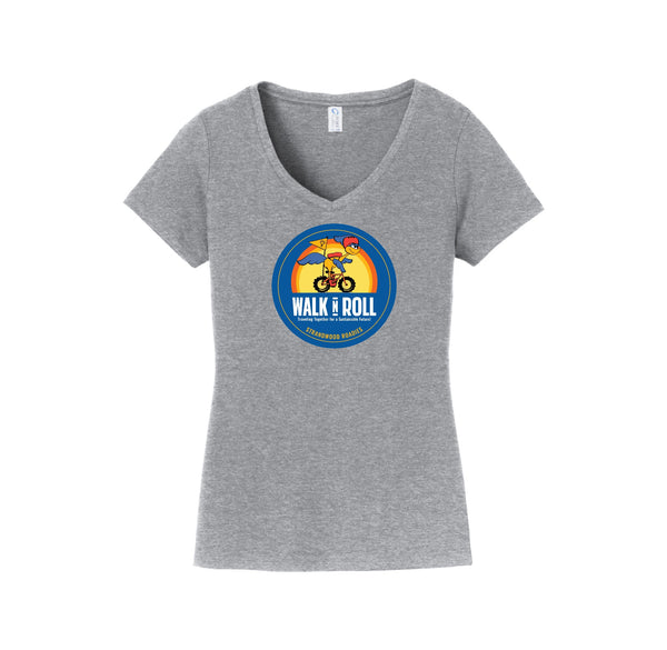 Strandwood Elementary Spirit Wear On-Demand-Womens Fan Favorite V-Neck ...